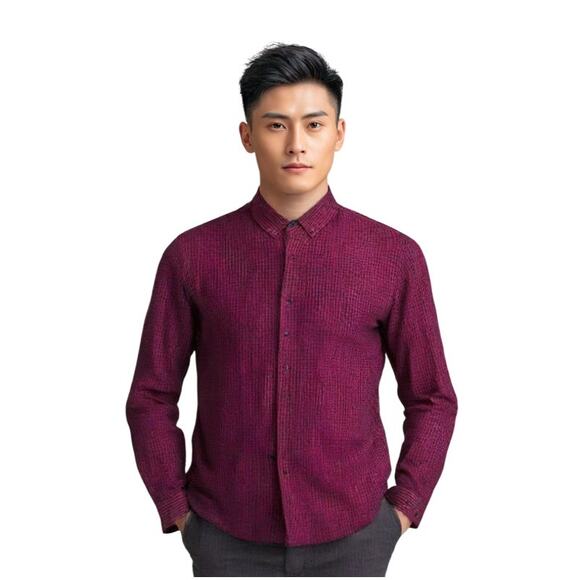 Hawker Rye | Shirts | Hawker Rye Long Sleeves Button Up Shirt Black Red ...